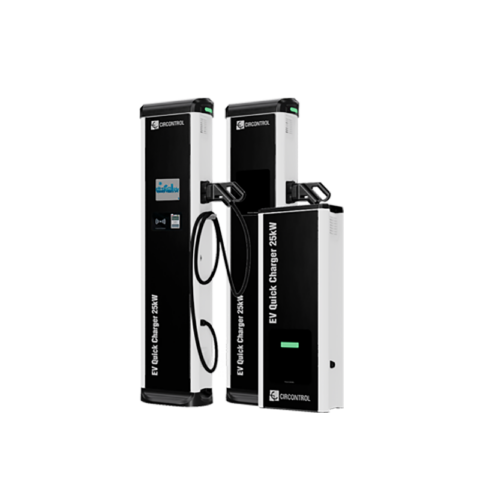 Borne de recharge rapide 25 kW Circontrol eVolve Rapid - Accor Solutions
