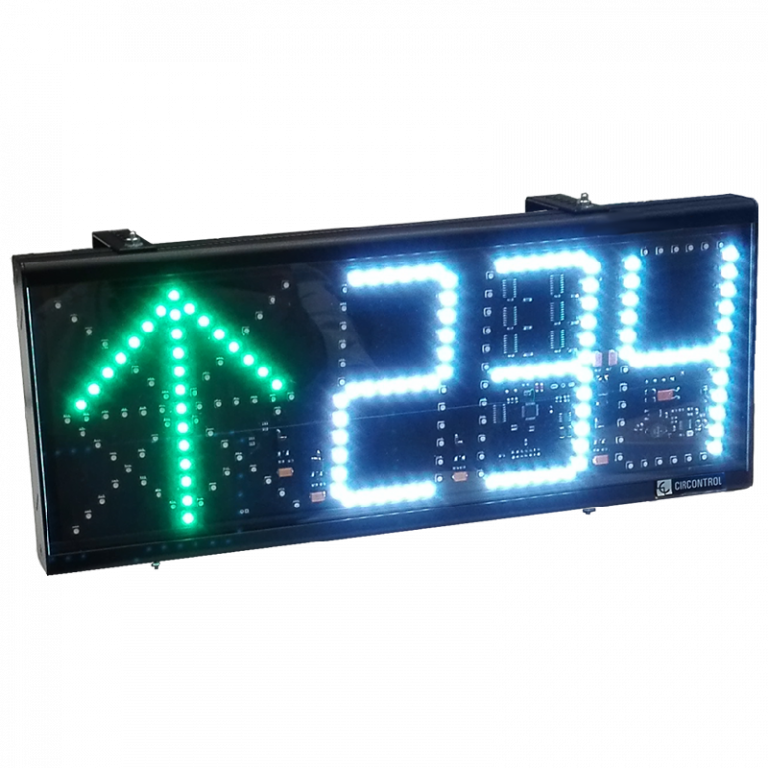 Afficheur de place libre DX RGB pour système de compage à la place ...